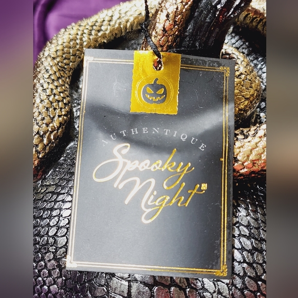 Spooky Night | Holiday | Authentique Spooky Night Snakeskin Pumpkin ...